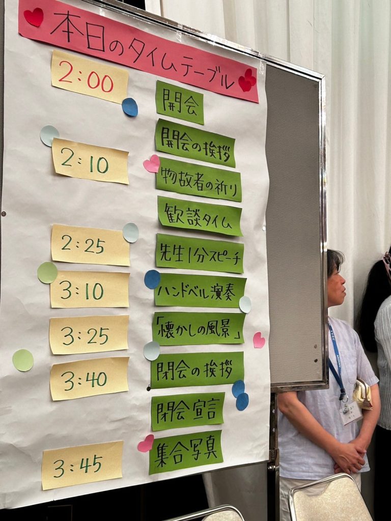 合同同窓会の日ーその3 | ＜ニンカン・ネット＞いつまでも みんなで ニンカン やろうよ